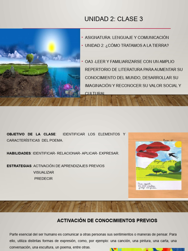 CLASE 3 - 5° Lenguaje (Unidad 2) | PDF