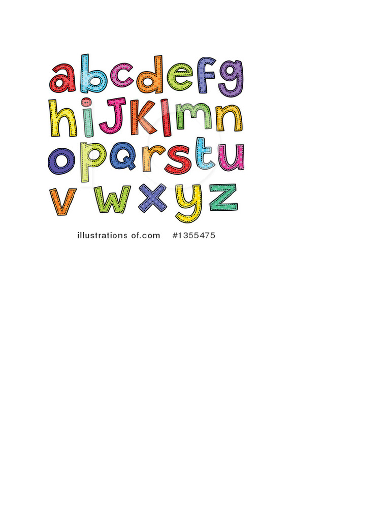 Alfabetos Coloridos 3 | PDF