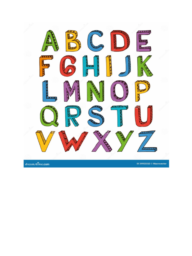 Alfabetos Coloridos 2 | PDF