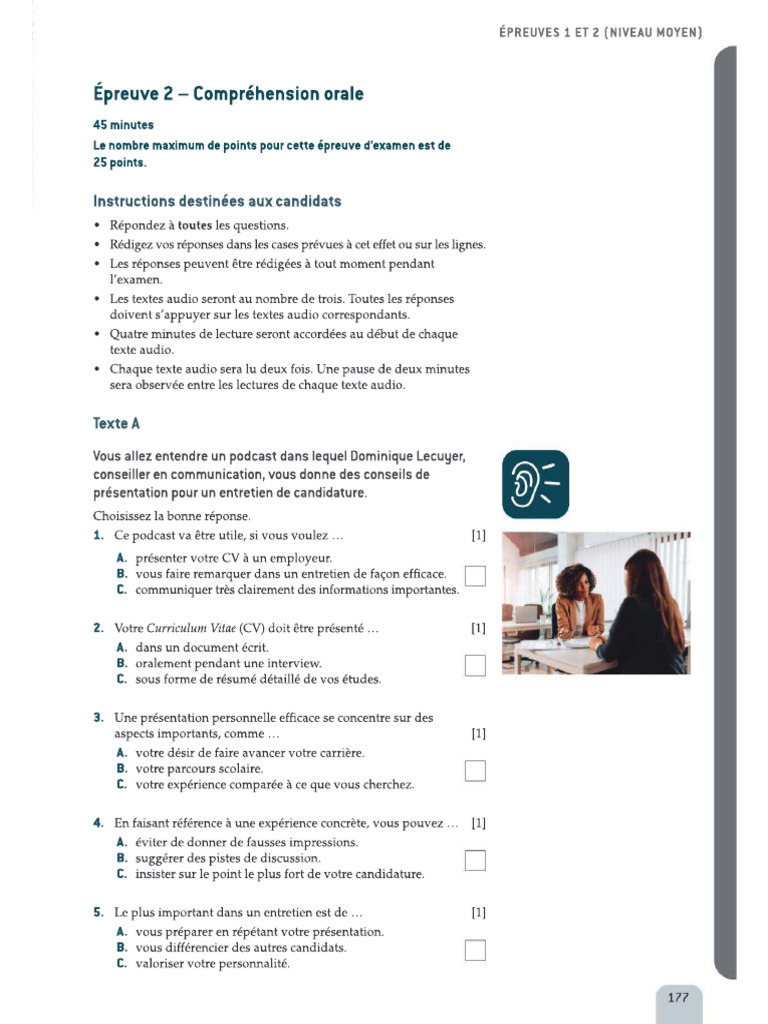 Mock Paper 2 Francés B IB | PDF