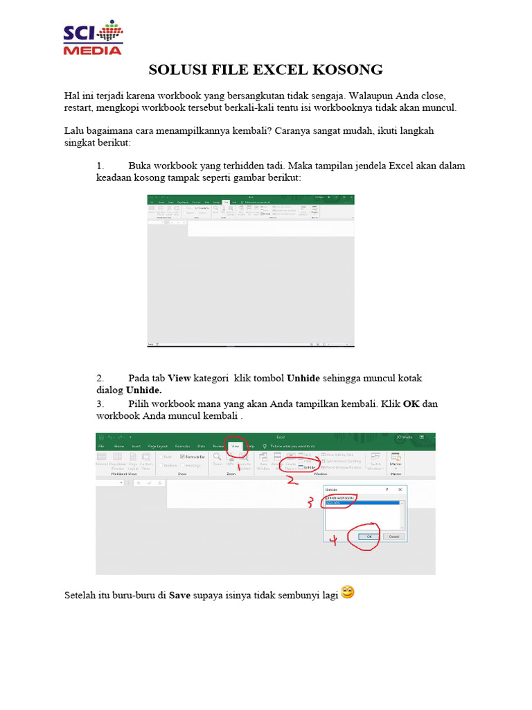Solusi File Excel Kosong | PDF | Karier & Perkembangan | Pengembangan Diri