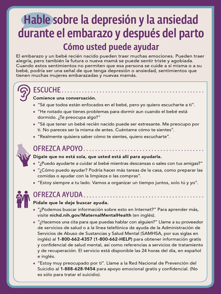 Depresión y ansiedad en el embarazo | PDF | Depresión (estado de ánimo ...