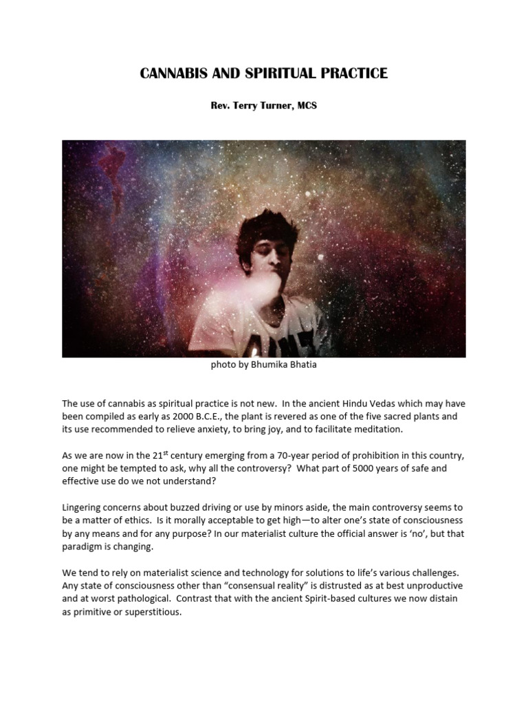 Cannabbis Spiritual Practice | PDF | Cannabis (Drug)