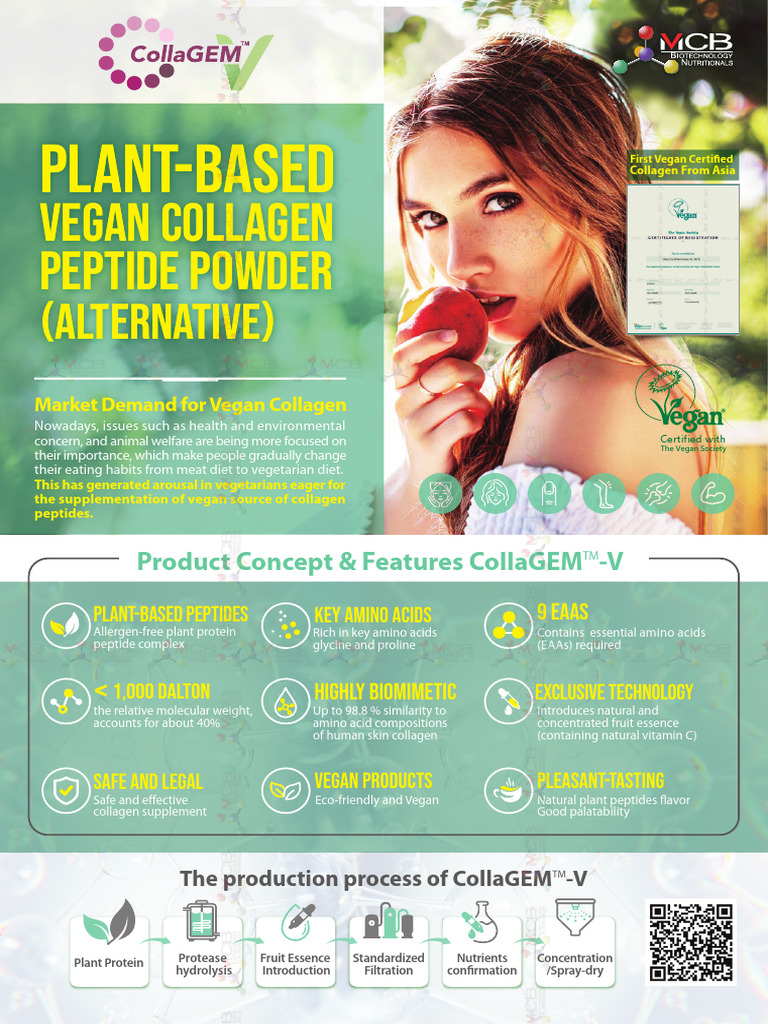 1-Page Brochure - CollaGEM-V-WM PDF | Download Free PDF | Collagen ...
