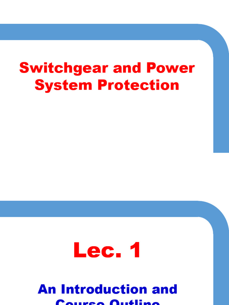 Power System Protection Basics | PDF | Computers