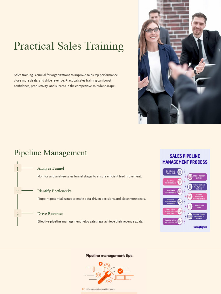 Practical Sales Training | PDF | Sales | Marketing