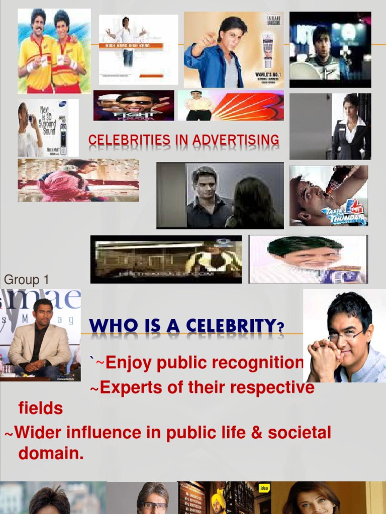 Impact of Celebrity Endorsements in Advertising | PDF | Brand | Leisure