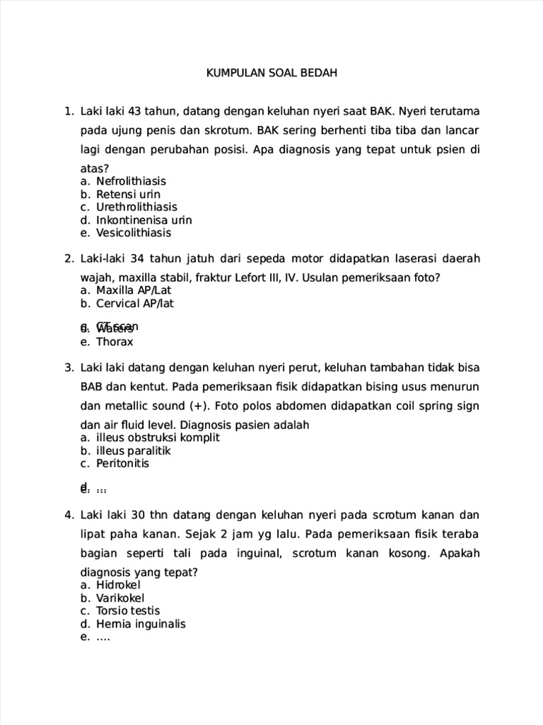PDF Kumpulan Soal Bedah Ukdi - Compress | PDF