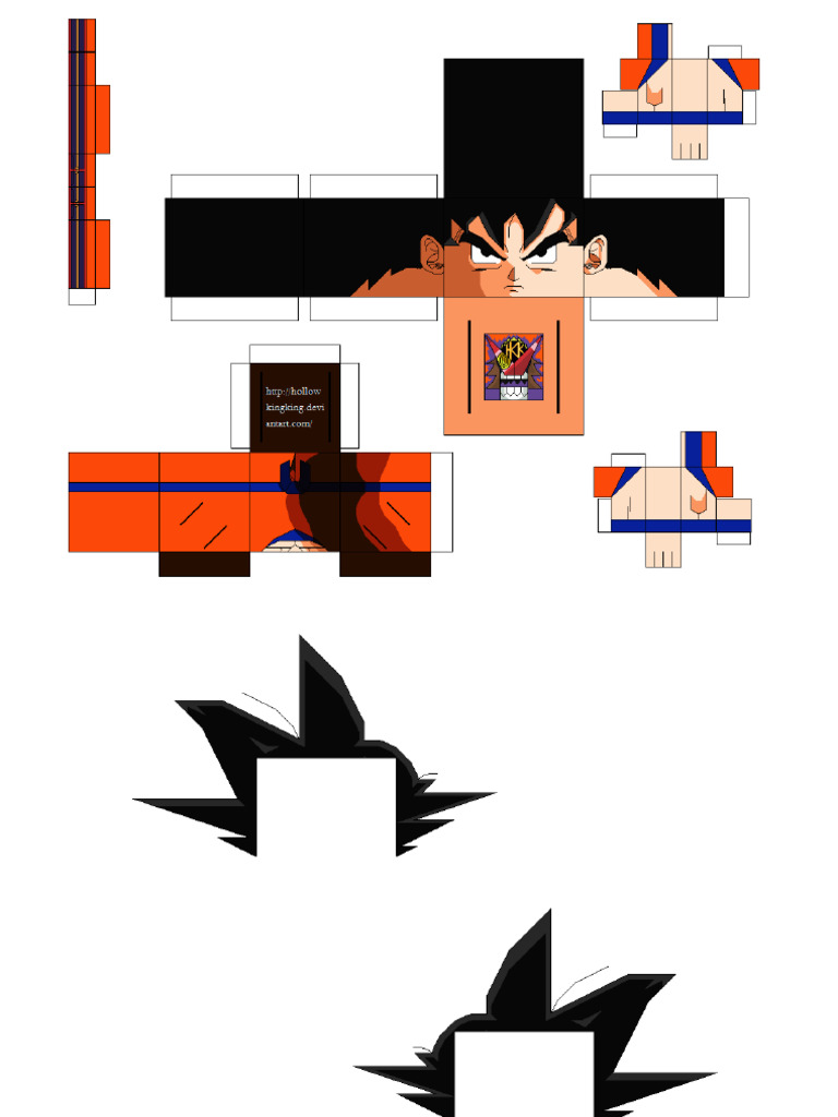 Goku Papel Craft | PDF