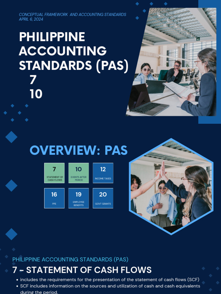 PAS 7 and PAS 10 Presentation | PDF | Debt | Cash Flow Statement