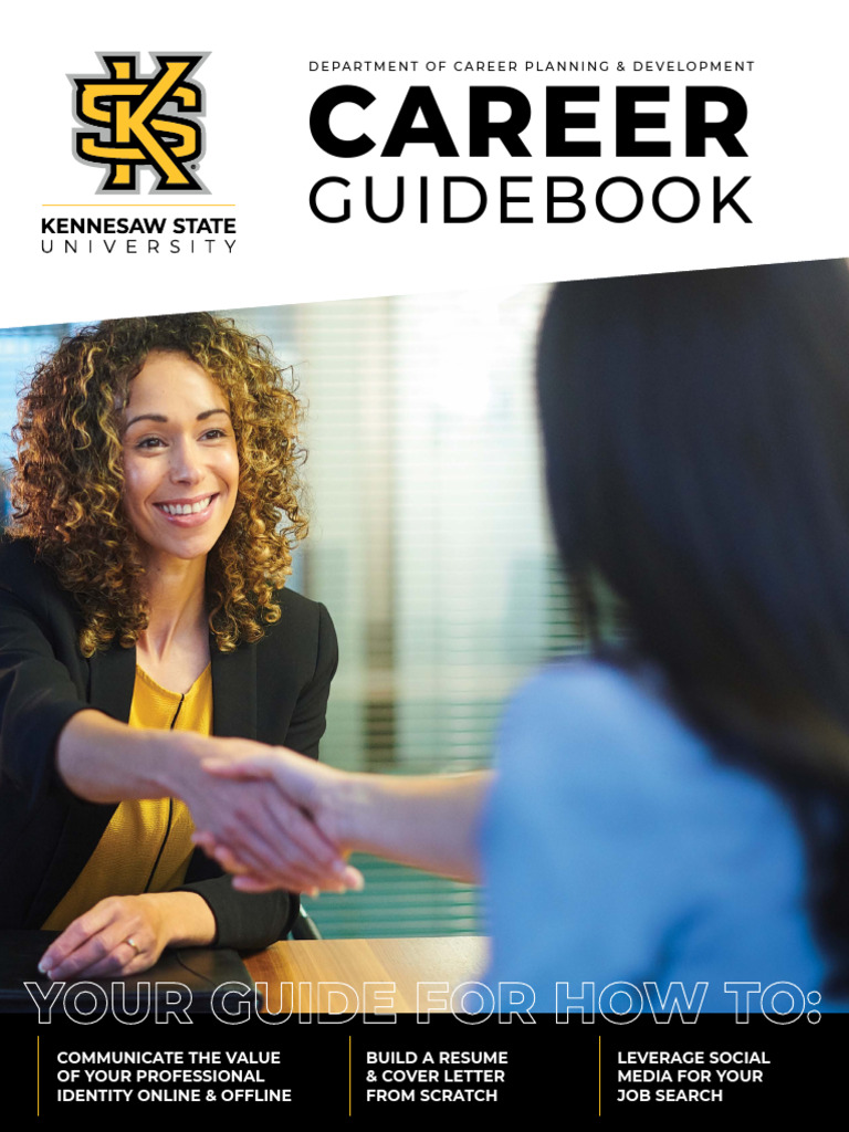 Ksu CPD Careerguidebook | PDF | Résumé | Experience