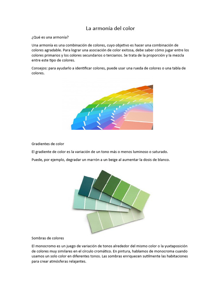 La Armonía Del Color | PDF | Arte