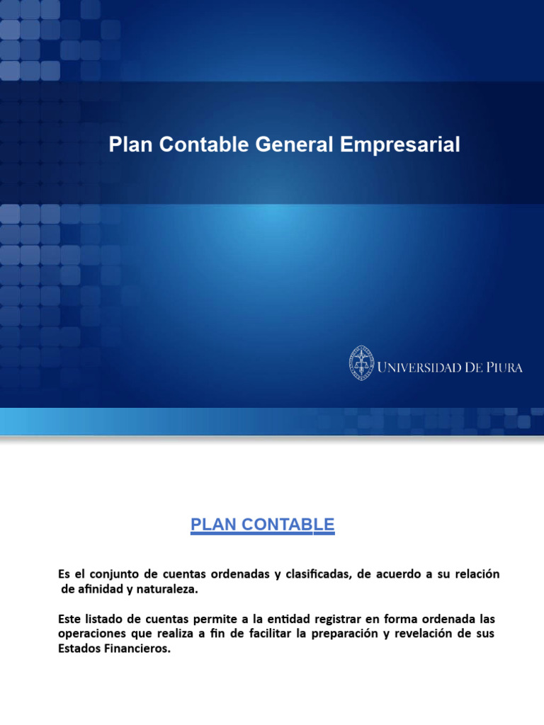El Plan Contable General Empresarial | PDF | Contabilidad | Business