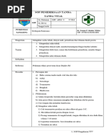 SOP Pemeriksaan TTV | PDF | Pengembangan Diri | Kesehatan Holistik