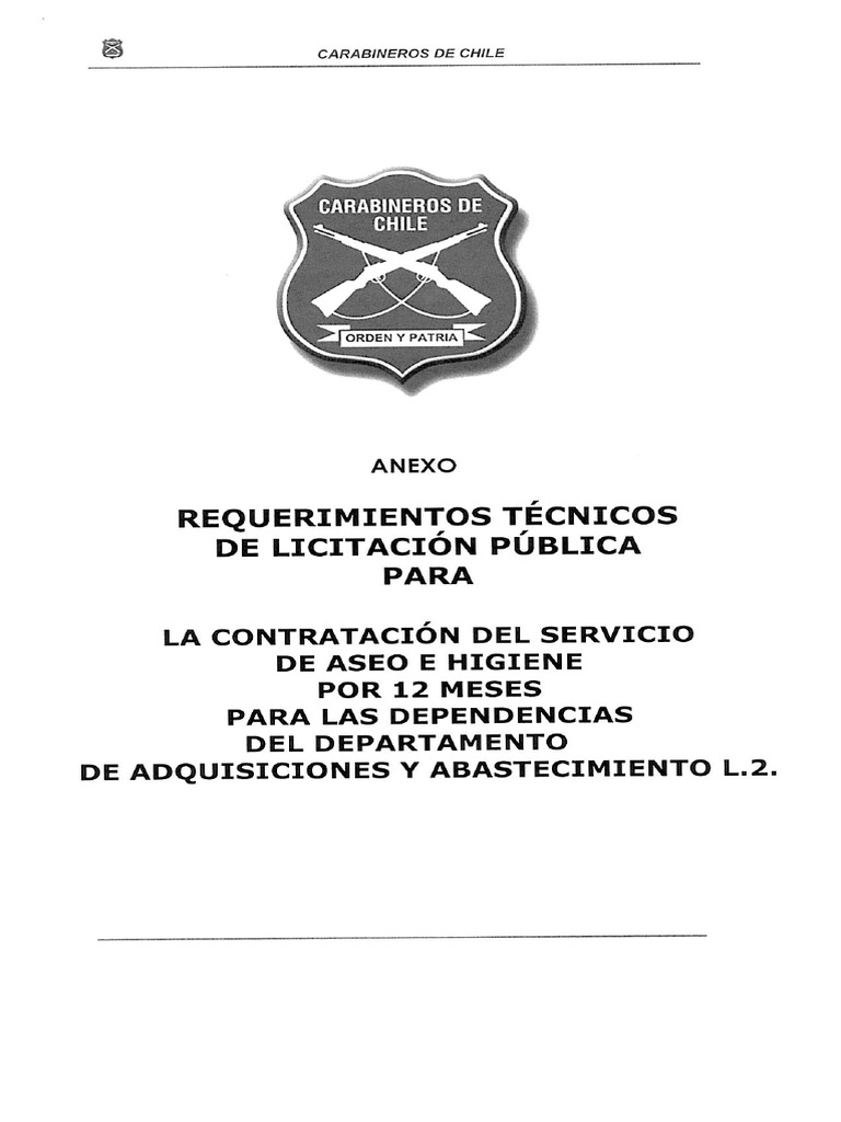 ANEXO_REQUERIMIENTOS_TECNICOS | PDF ANEXO_REQUERIMIENTOS_TECNICOS | PDF