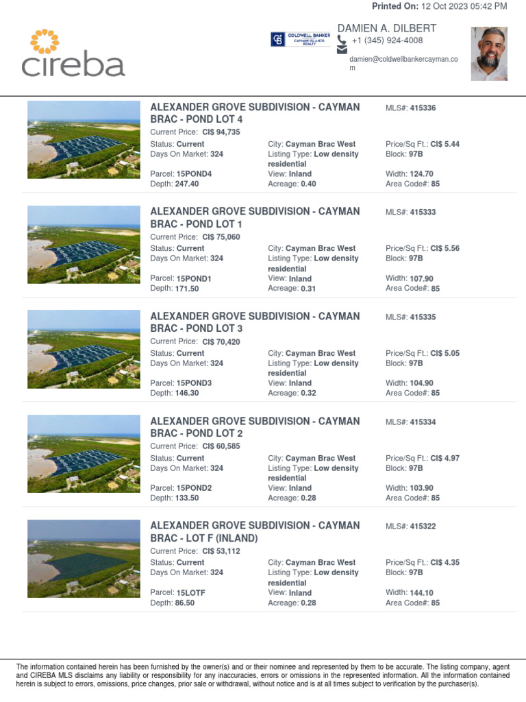 Property in Brac (Alexander Development) | PDF