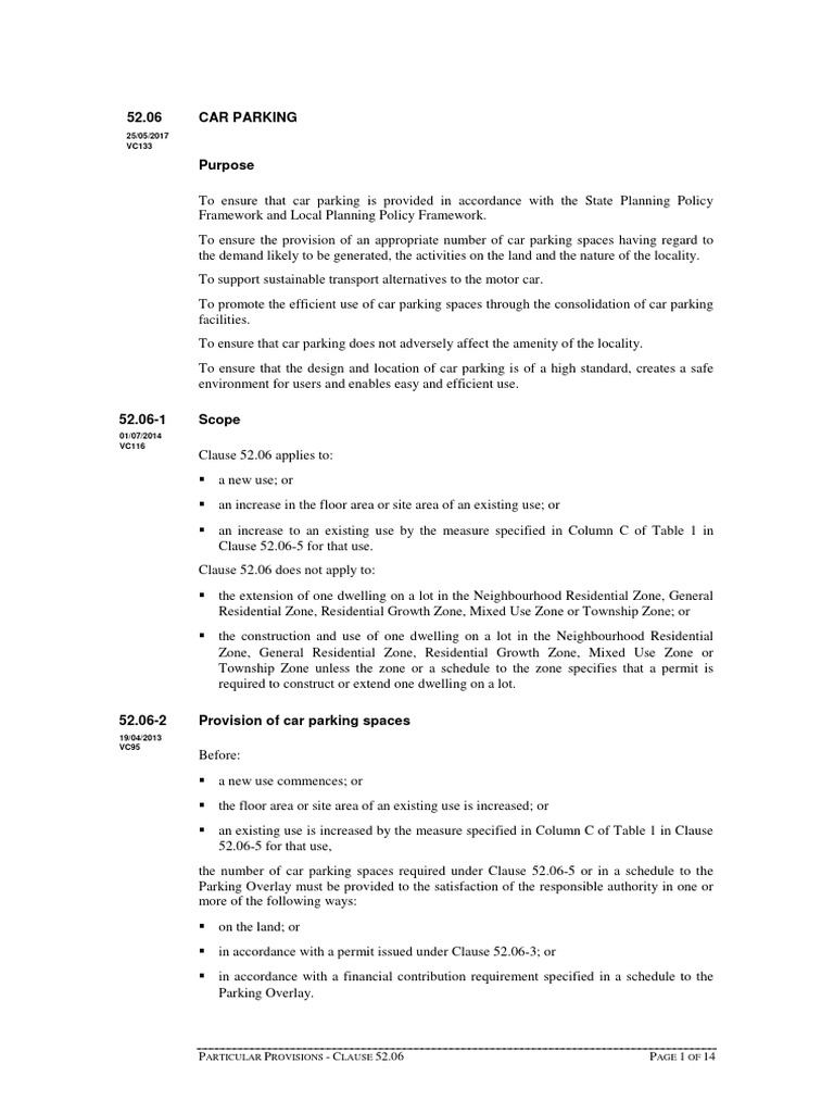 Planning Car Parking Guide | PDF | Parking | Transport Infrastructure