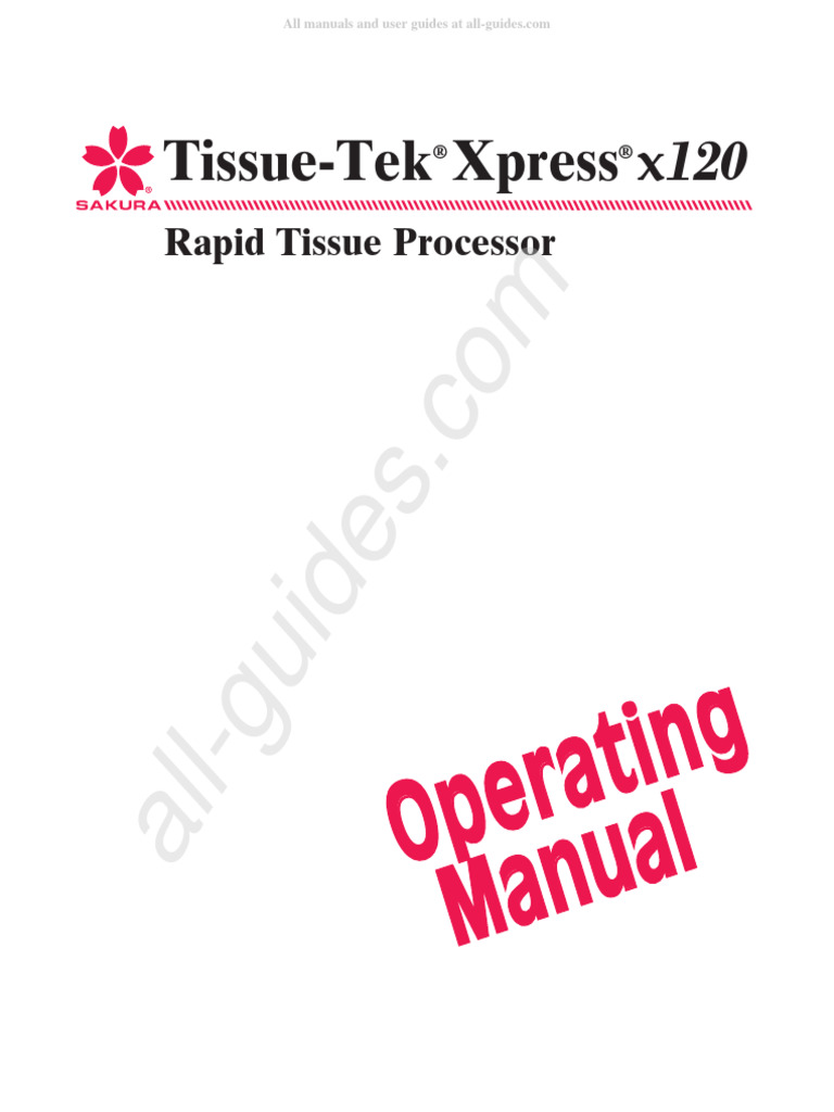 Tissuetek Xpress x120 | PDF | Biopsy