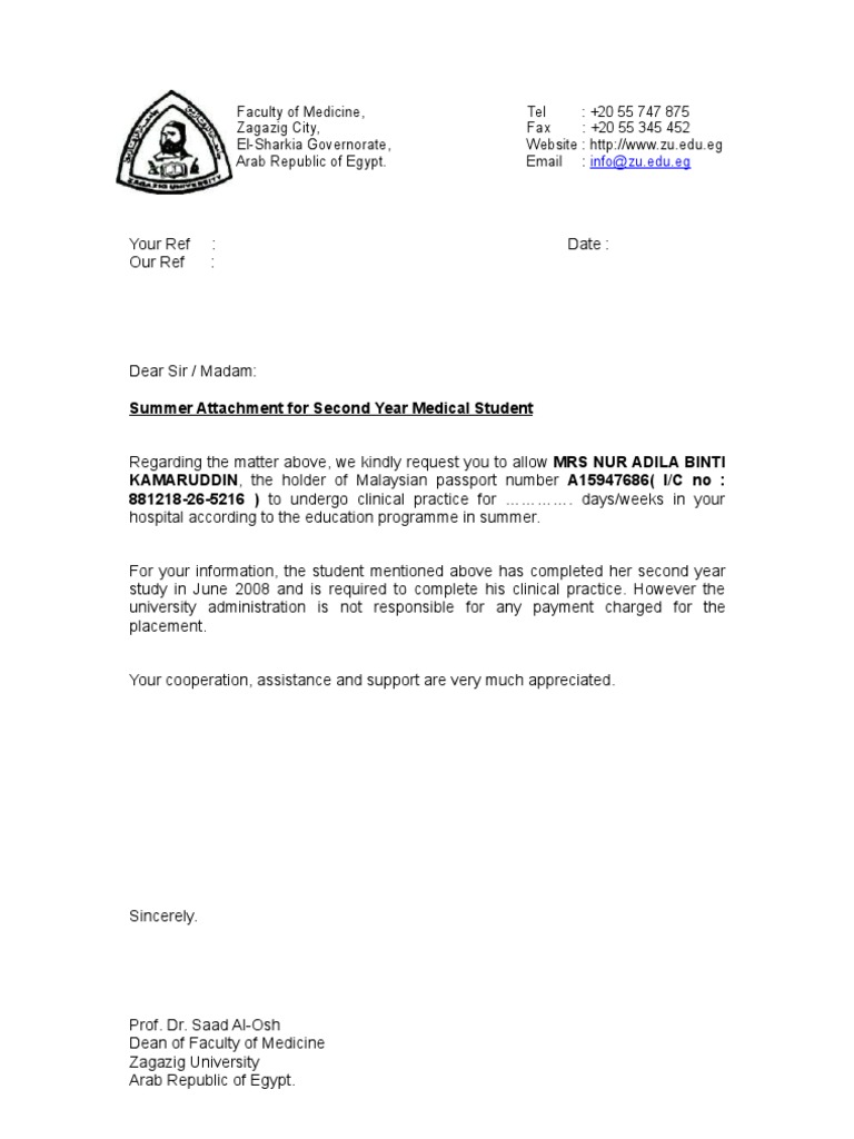 Surat Attachment | PDF