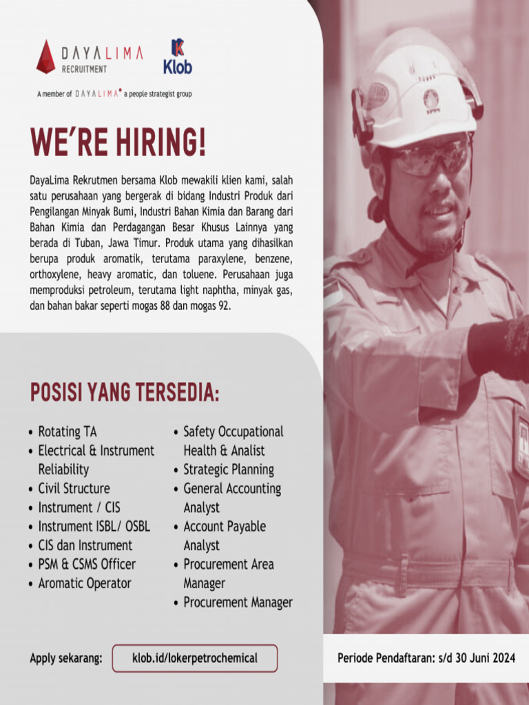 Daya Lima Recruitment | PDF