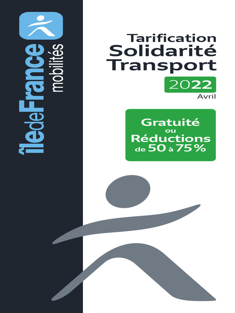 Tarification Solidarité Transport 2022 | PDF | Transport public