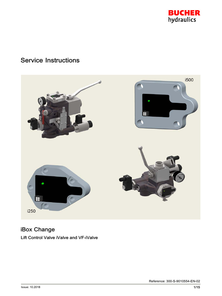 Ivalve Ibox Wechsel - 300 S 9010554 en | PDF | Valve | Elevator