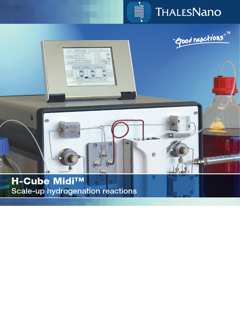 H Cube Midi Brochure | PDF | Hydrogenation | Catalysis