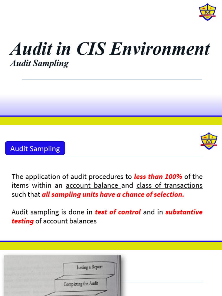 Chapter 9 Audit Sampling | PDF | Sampling (Statistics) | Risk