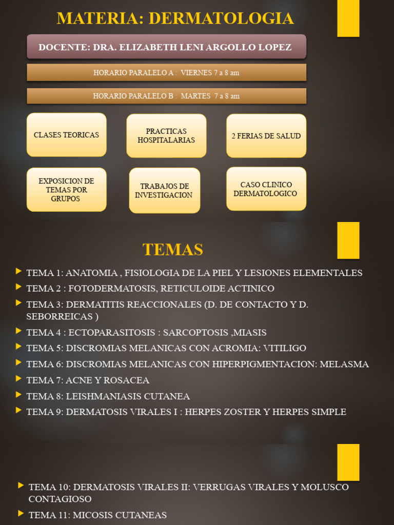 Tema 1 Anatomia Y Fisiologia De La Piel Y Anexos1 Descargar Gratis
