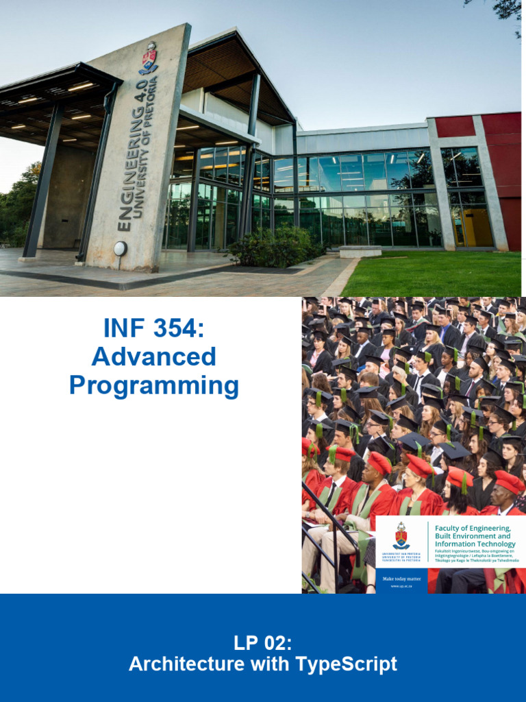 2024 - INF 354 LP 02 Architecture With TypeScript | Download Free PDF | Java Script | Computer ...