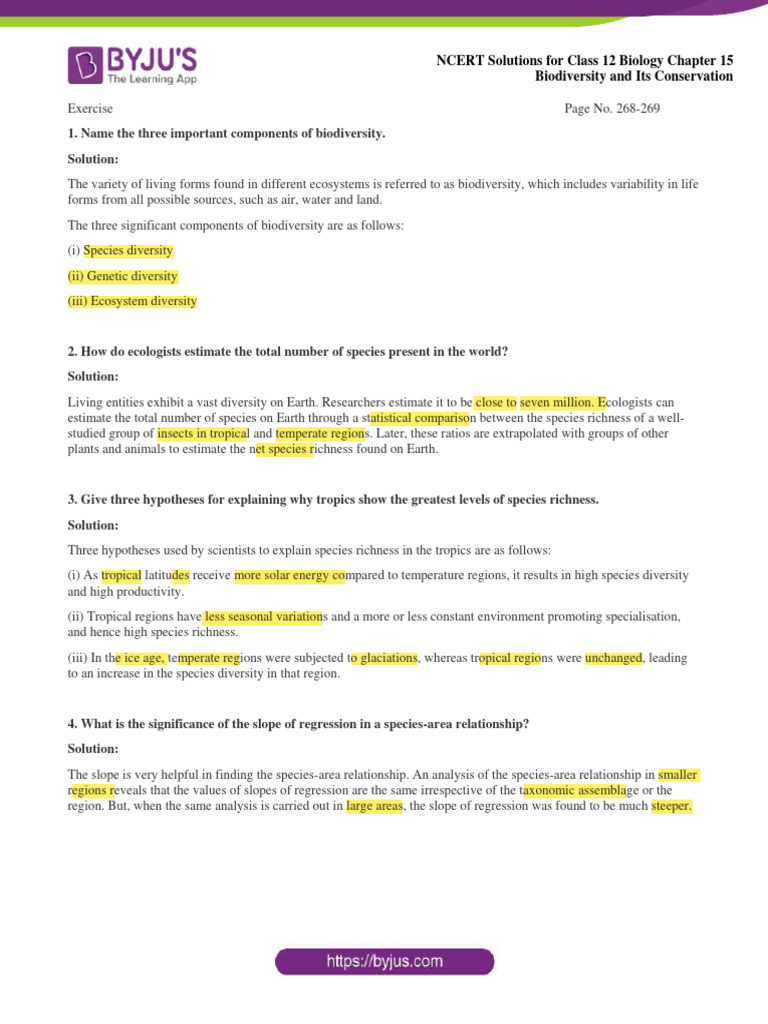 NCERT-Solutions-for-Class-12-March-30-Biology-Chapter-15-Biodiversity ...