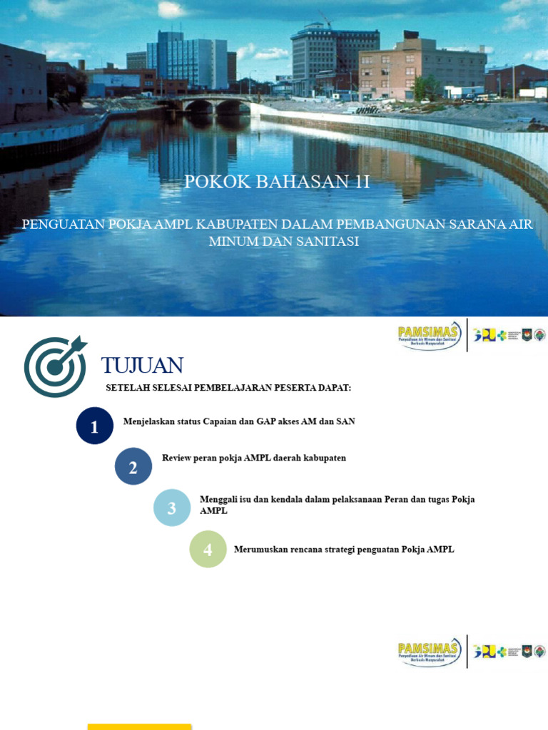 Strategi Penguatan Pokja AMPL Kabupaten | PDF