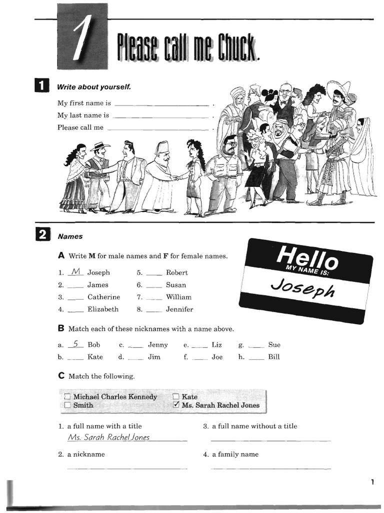 New Interchange 1 Workbook 3 7 | PDF