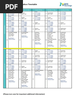 Pupil Prelim Timetable 2025 Final | PDF