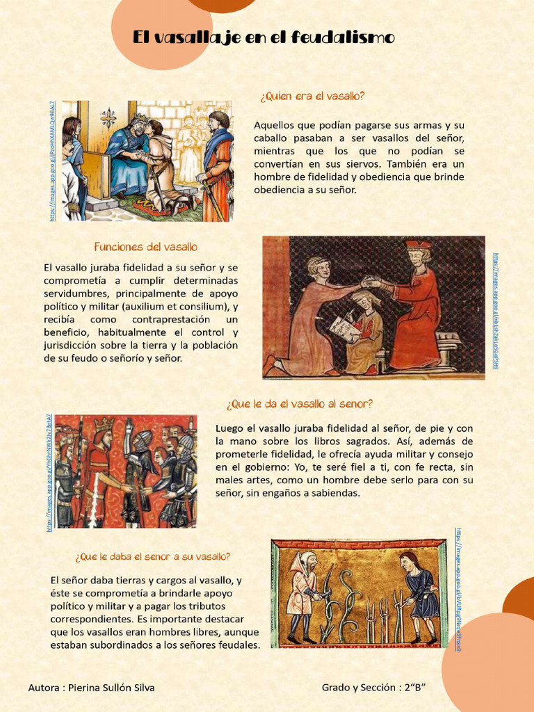 El Vasallaje en El Feudalismo. | PDF