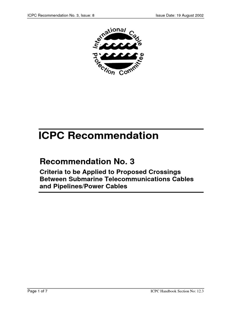 ICPC Recommendation | PDF | Justice | Crime & Violence