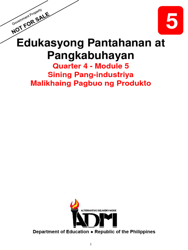 Epp5 Quarter 4-Mod5 v2 | PDF