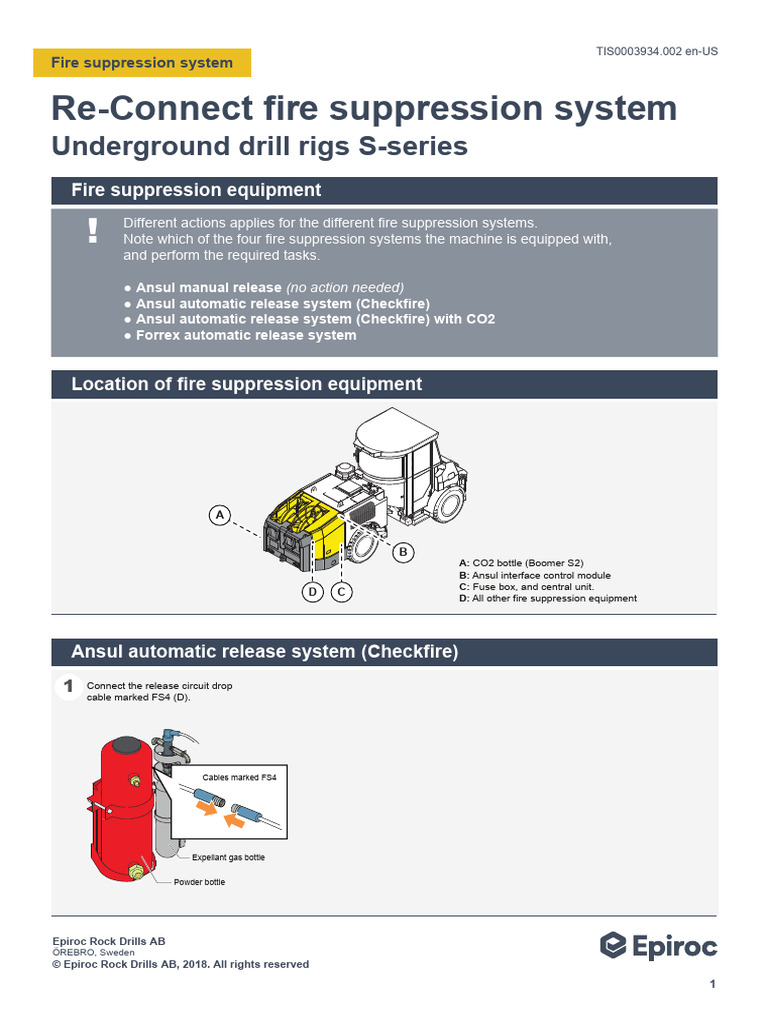 Fire Suppression Systems for Drill Rigs | PDF | Electronics ...