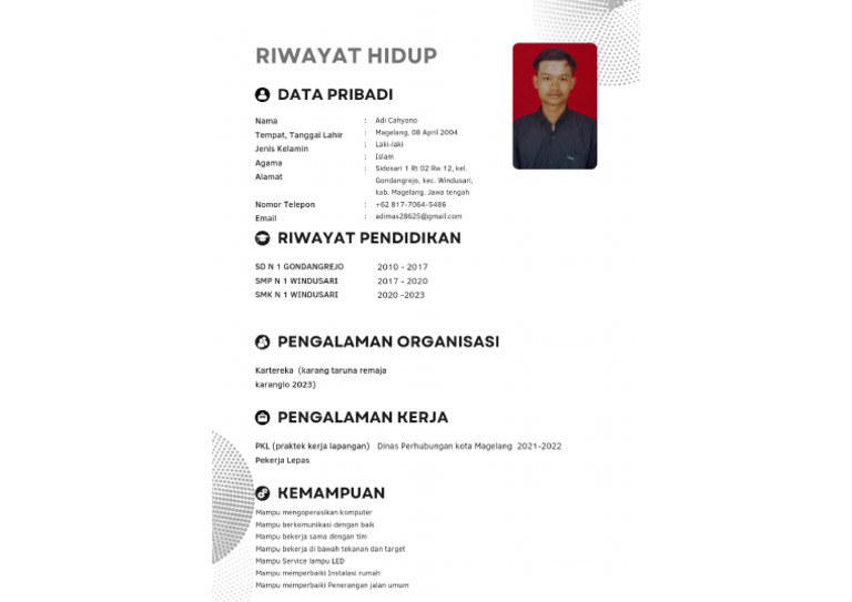 Gmail - CV SAYA | PDF