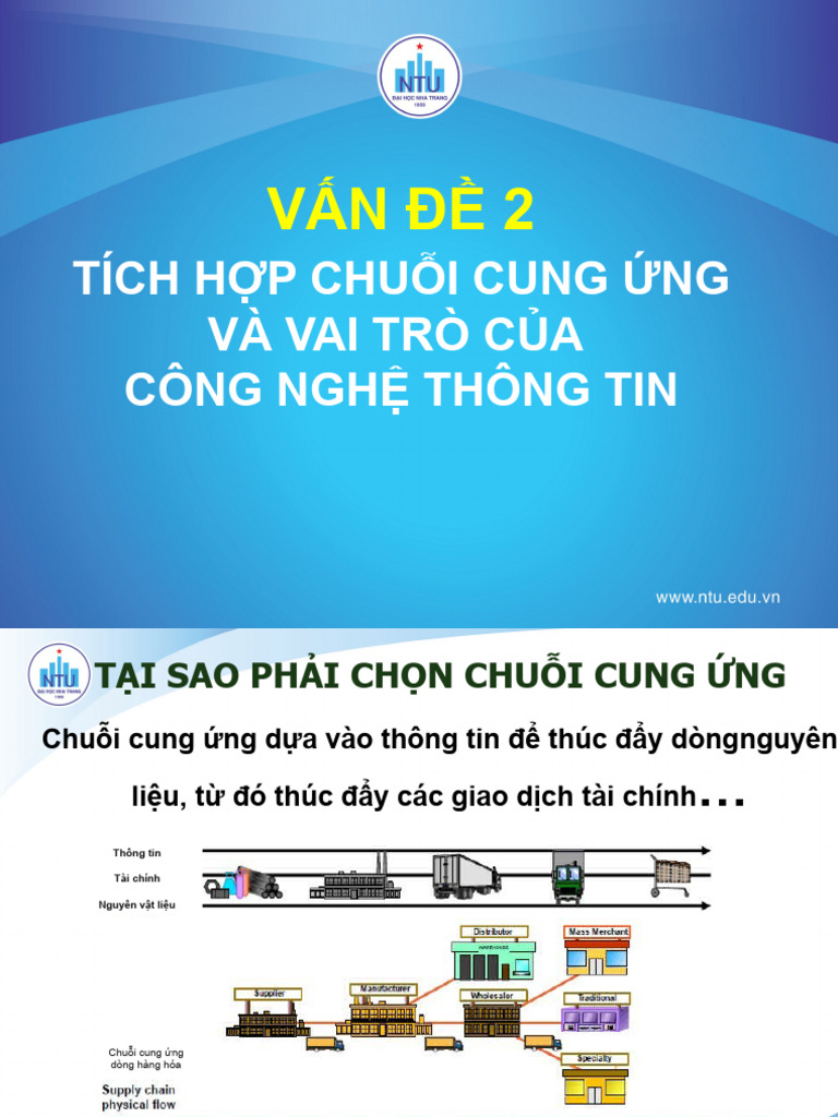 SCM - Van de 2 Tich Hop Chuoi Cung Ung - Vai Tro Cua CNTT | PDF SCM - Van de 2 Tich Hop Chuoi Cung Ung - Vai Tro Cua CNTT | PDF