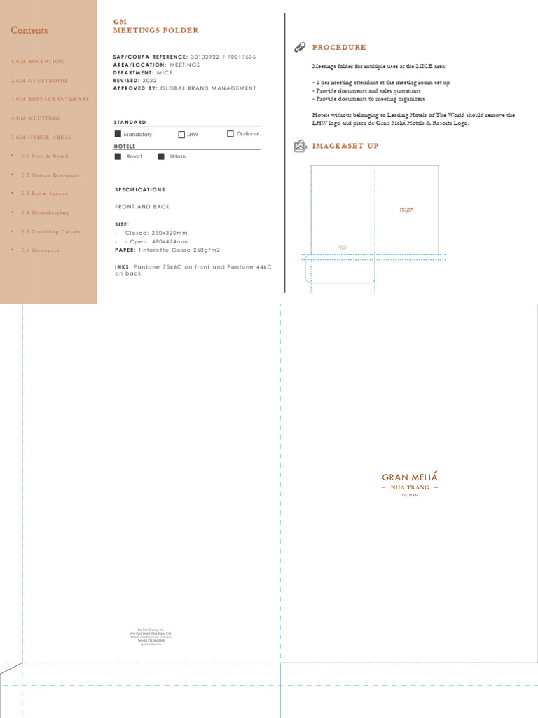 MICE Meetings Folder Guide | PDF
