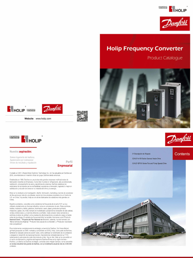 Variadores de Frecuencia Holip HLP Series | PDF