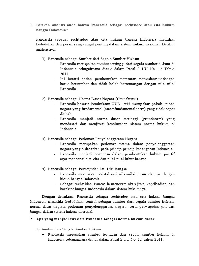 Tugas 1 Ilmu Perundang-Undangan | PDF