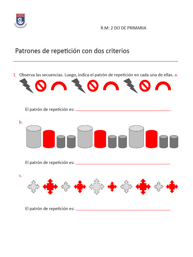 Patrones de Repetición de 2 Criterios RM | PDF