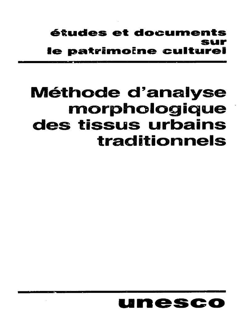 Tipomorfologia Unesco | PDF