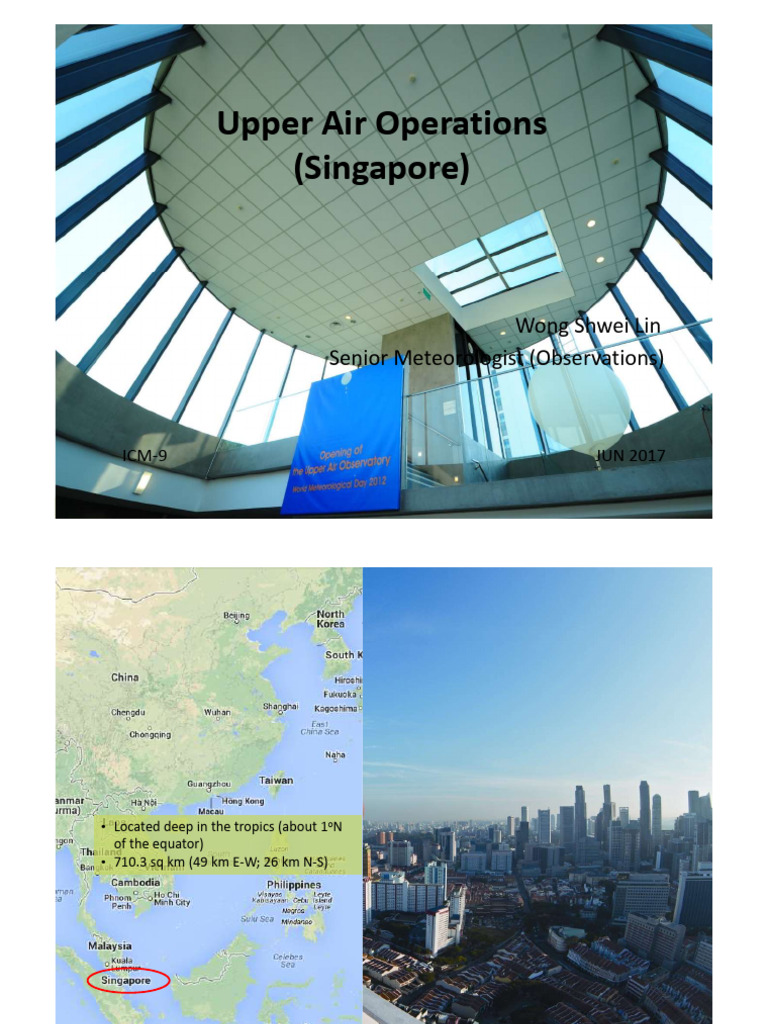 Upper Air Measurements in Singapore | PDF | Meteorology | Earth Sciences