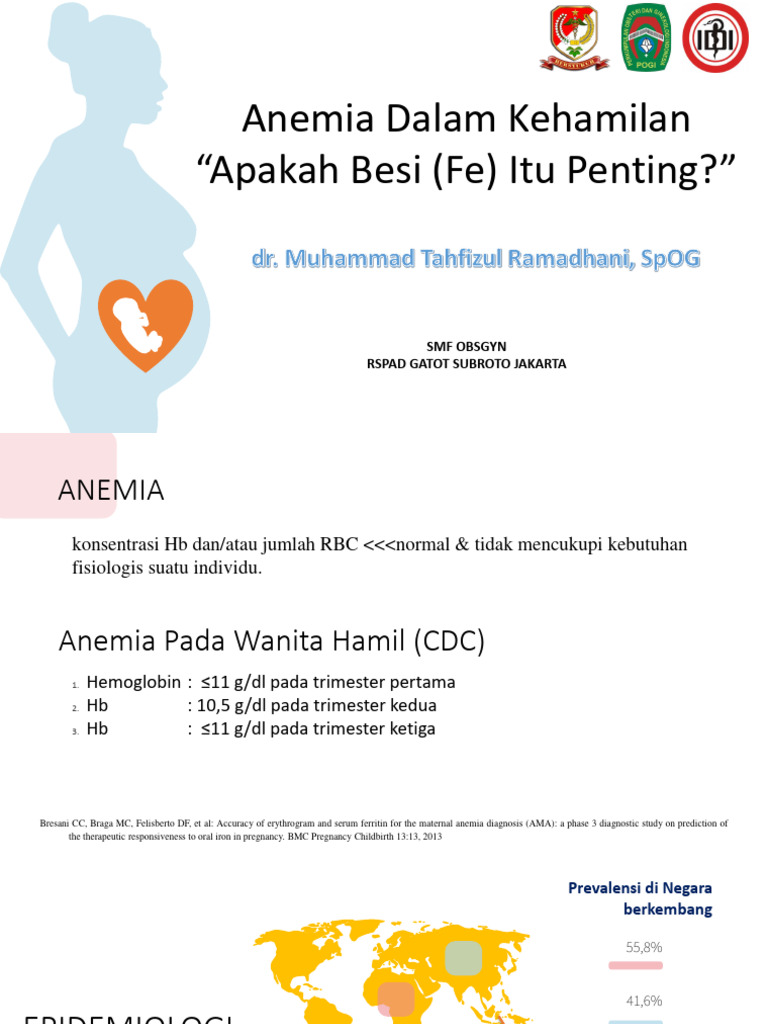 Edu Anemia in Pregnancy. Muhammad Tahfizul Ramadhani | PDF | Anemia ...