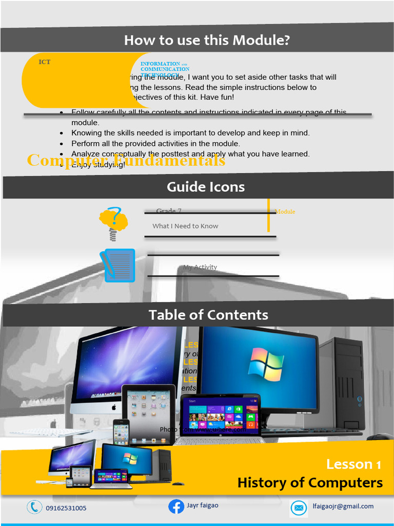 computer fundamentals | PDF | Integrated Circuit | Computer Keyboard