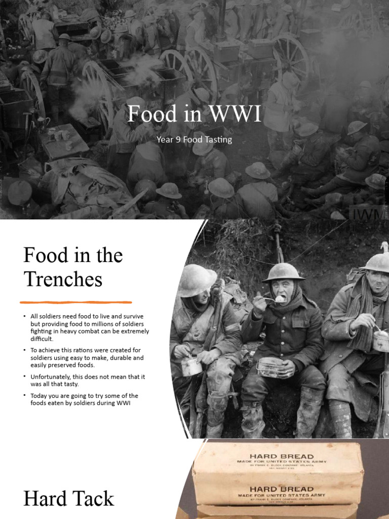 Food in WWI | PDF | Cooking, Food & Wine