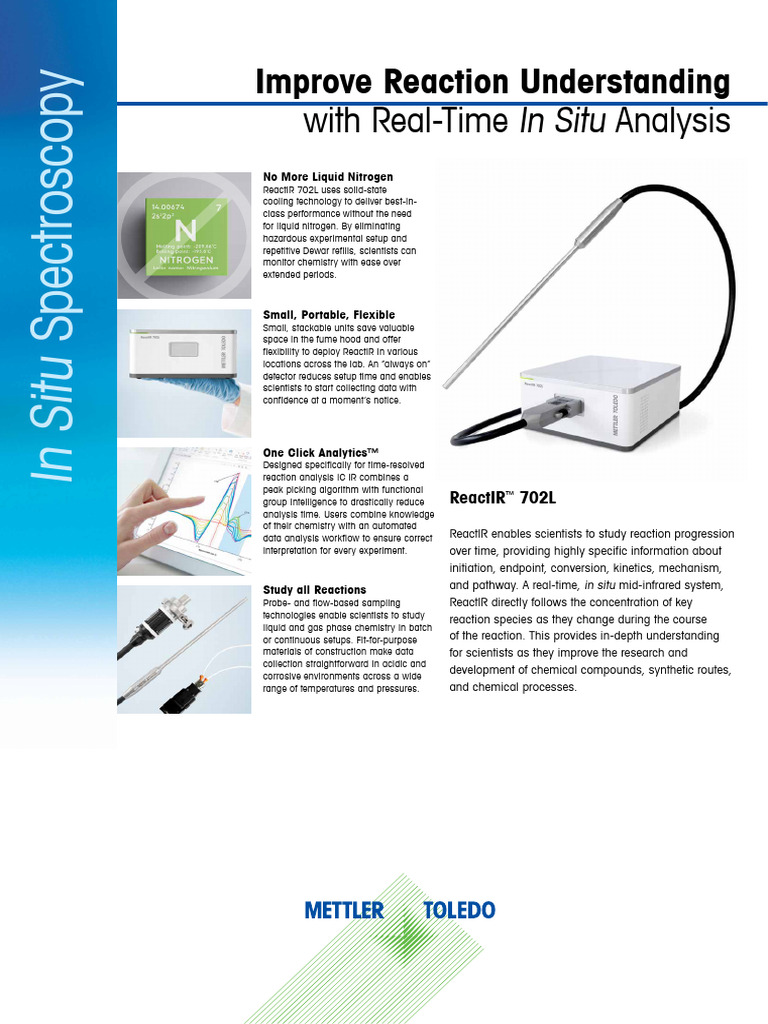 ReactIR 702L EN 2022 | PDF | Chemical Reactions | Chemical Reactor